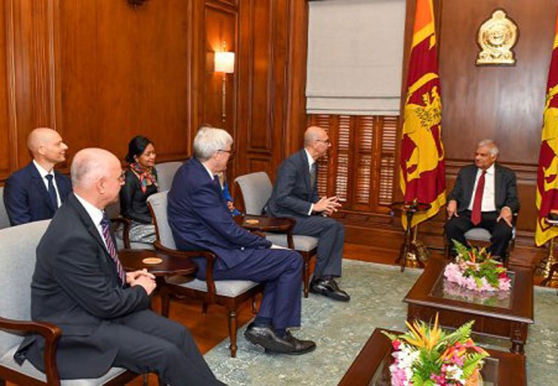 Three new envoys to Sri Lanka present credentials to President