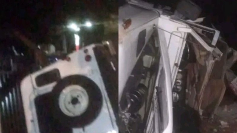 Presidential Secretariat Vehicle Involved in Accident in Thalawa