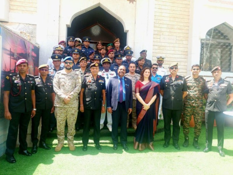 UAE welcomes the delegation from the Defence Service Command SL