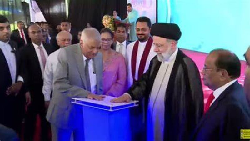 ’Uma Oya’ Development Project declared open by the Presidentsof Iran & SL